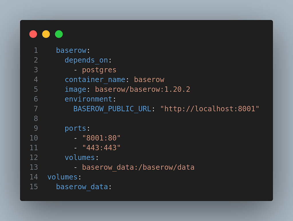 Export To Git From Docker Compose Technical Help Baserow