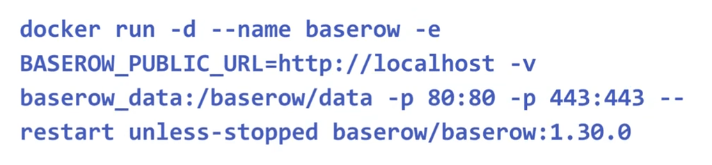 We Need Guides Setting Up Self Hosted Baserow With Docker And Portainer Baserow Help Baserow