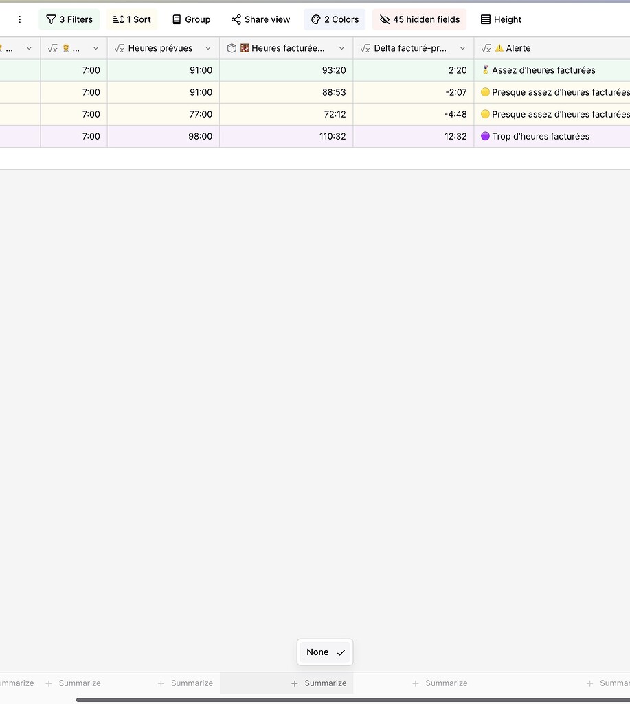 Calculation For Rows In View With Formula Data Incl Duration Feature Ideas Baserow