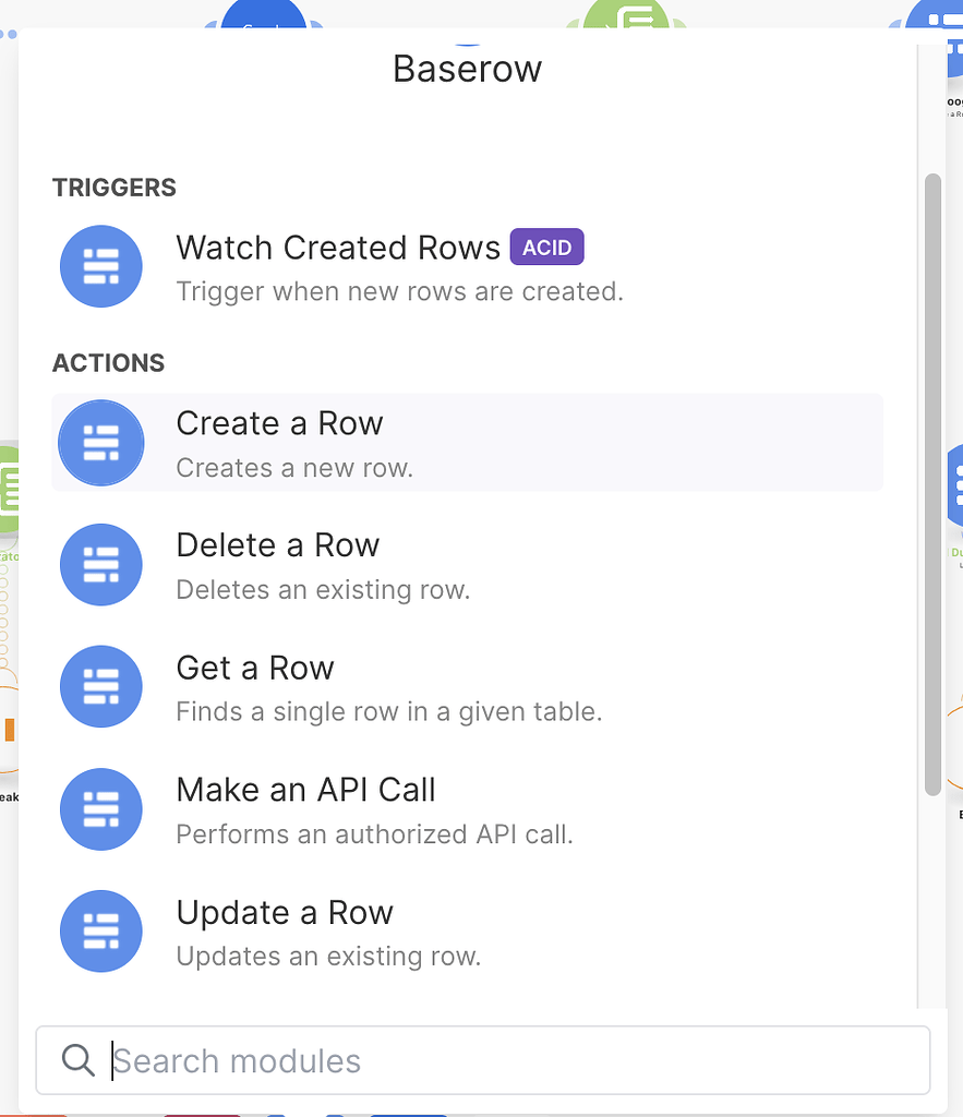 Create New Field via Make? - Feature Ideas - Baserow