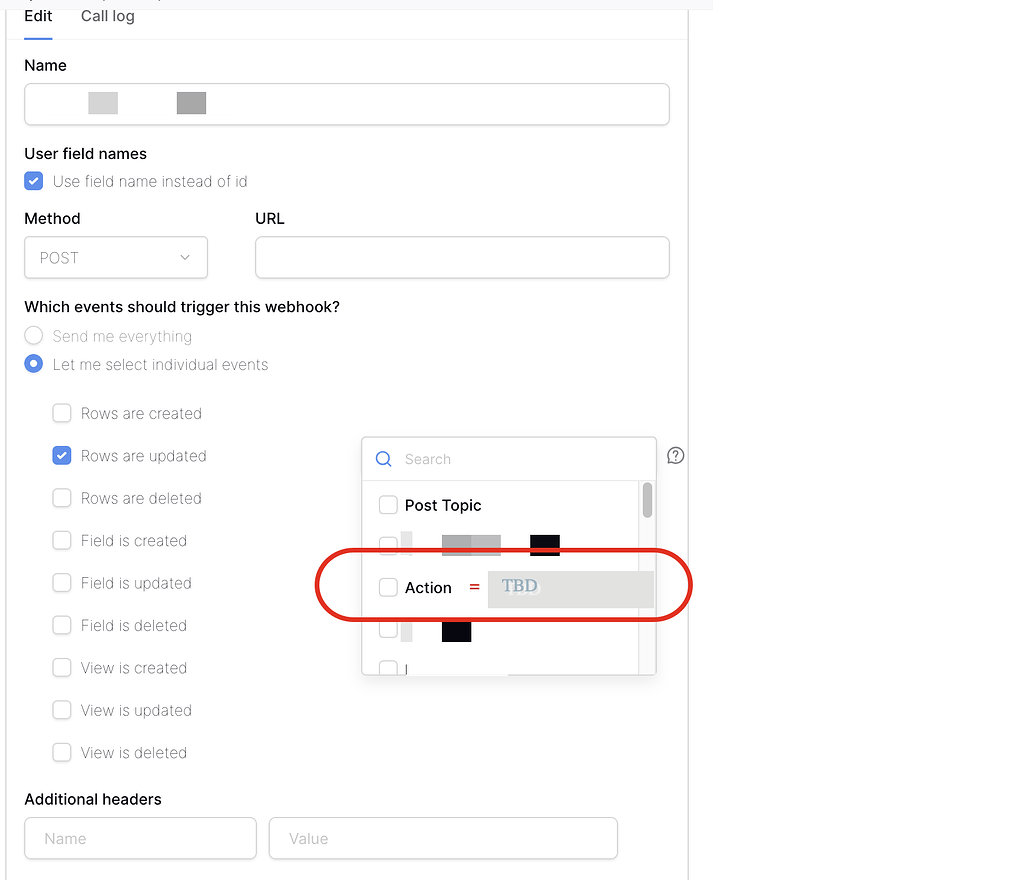Webhook only triggered when a Column is changed to a Specified Value - Feature Ideas - Baserow