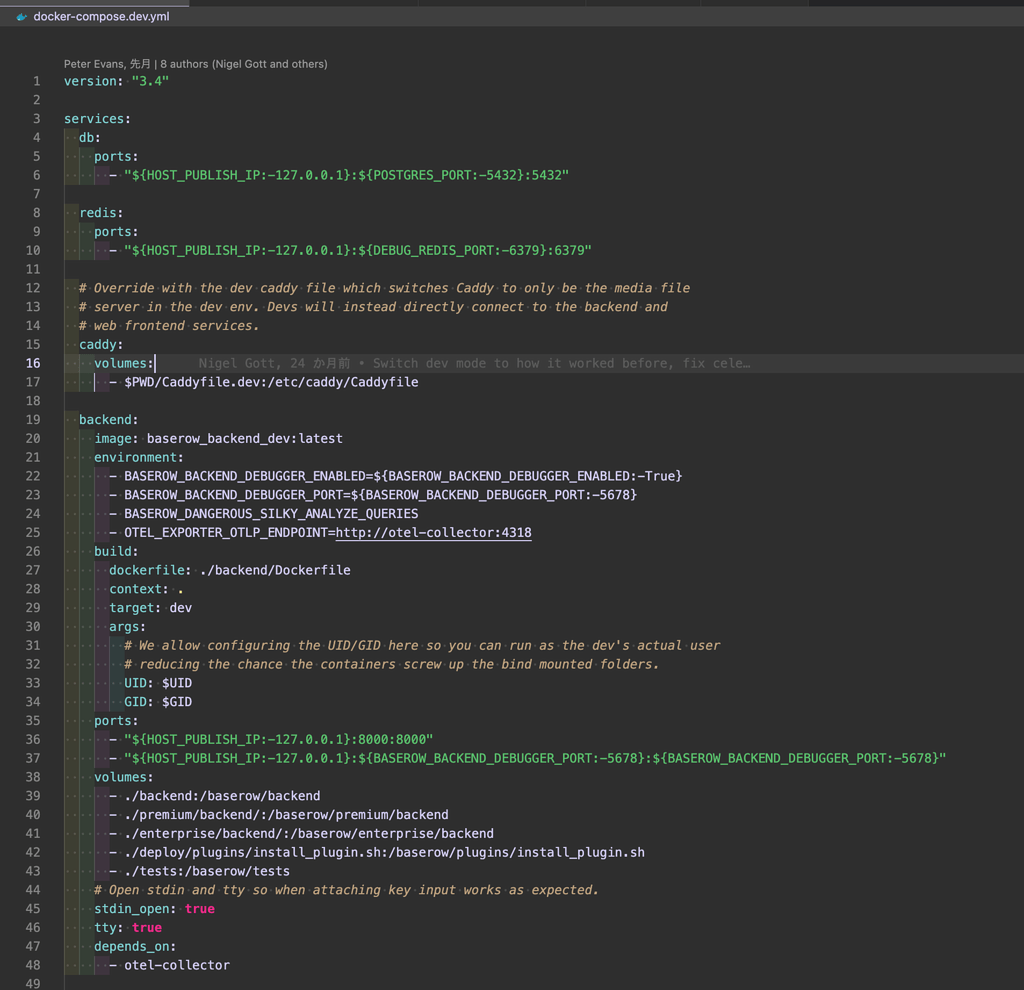 Can't connect from bakend to db by default setting - Technical Help - Baserow