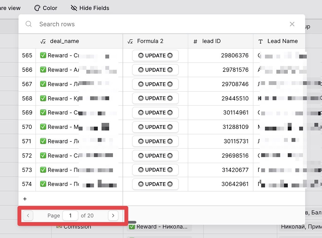 Enhancing Navigation for Large Lists in Link to table fields - Feature Ideas - Baserow